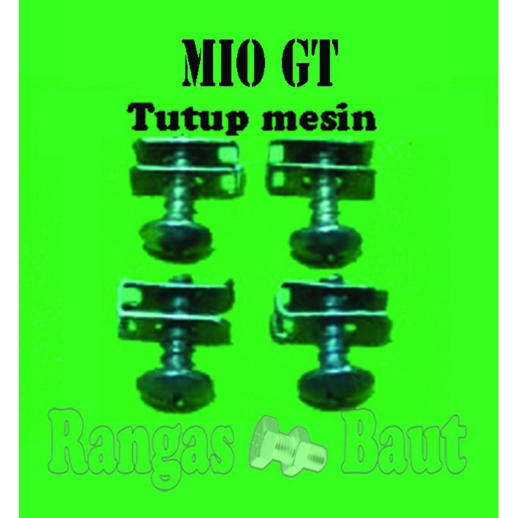 Jual baut body tutup mesin yamaha mio GT/baut tutup mesin body yamaha ...