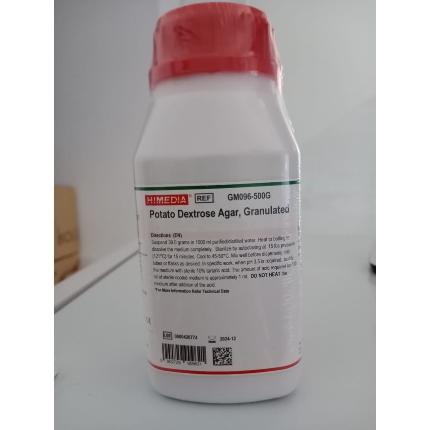 Jual Media Mikro Potato Dextrose Agar 500g | Shopee Indonesia