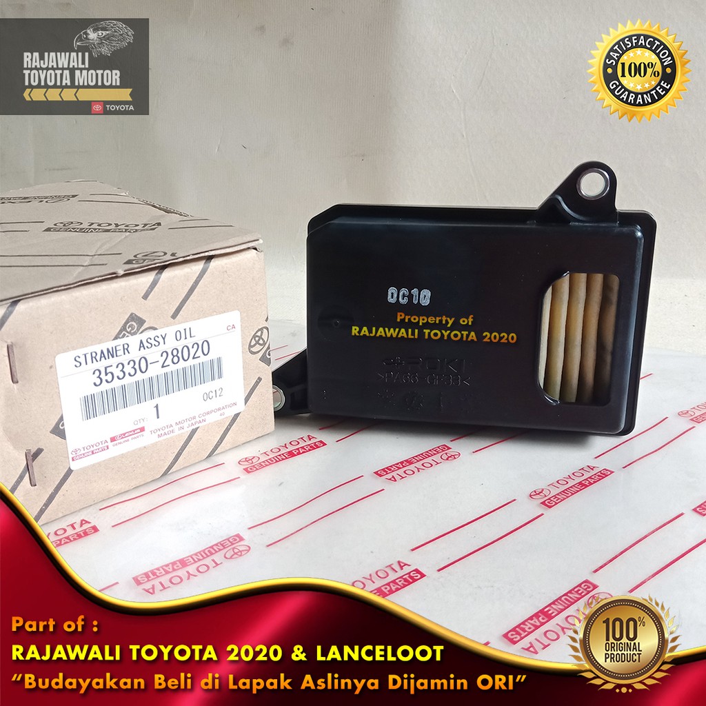 Jual Filter Oli Matic Strainer CHR, Alphard, Vellfire, Noah & Voxy ...