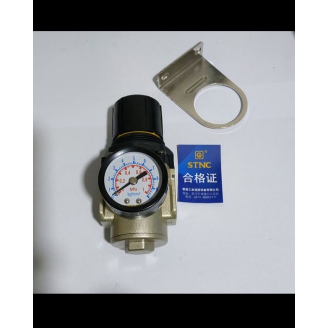 Jual REGULATOR ANGIN PNEUMATIC 10 bar TR3000-03 PORT 3/8" STNC | Shopee ...