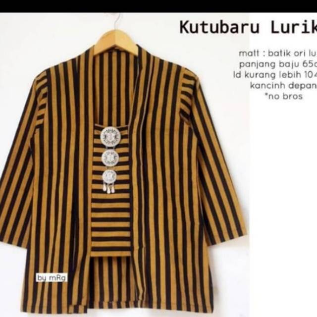 Jual KUTUBARU LURIK ATASAN BATIK MURAH KEBAYA KONDANGAN KANTORAN SERAGAMAN MODERN | Shopee Indonesia