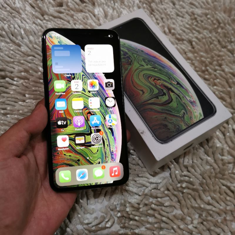 Jual iP Xs Max 256GB 64GB resmi indo fulset mulus normal semua | Shopee ...