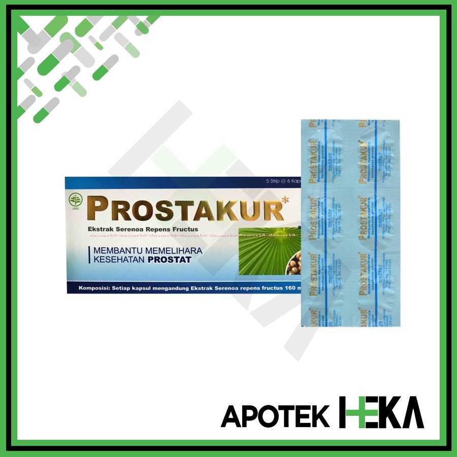 Jual Prostakur Box isi 5x6 Tablet - Memelihara Kesehatan Prostat ...