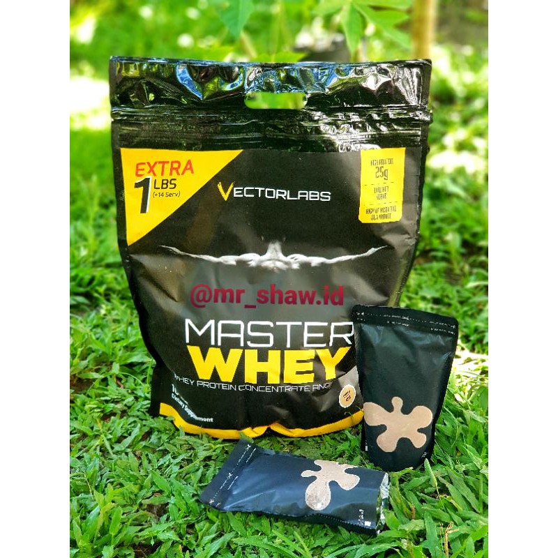 Jual Vectorlabs Master Whey Protein Repack eceran 1lb 1 lb | Shopee ...