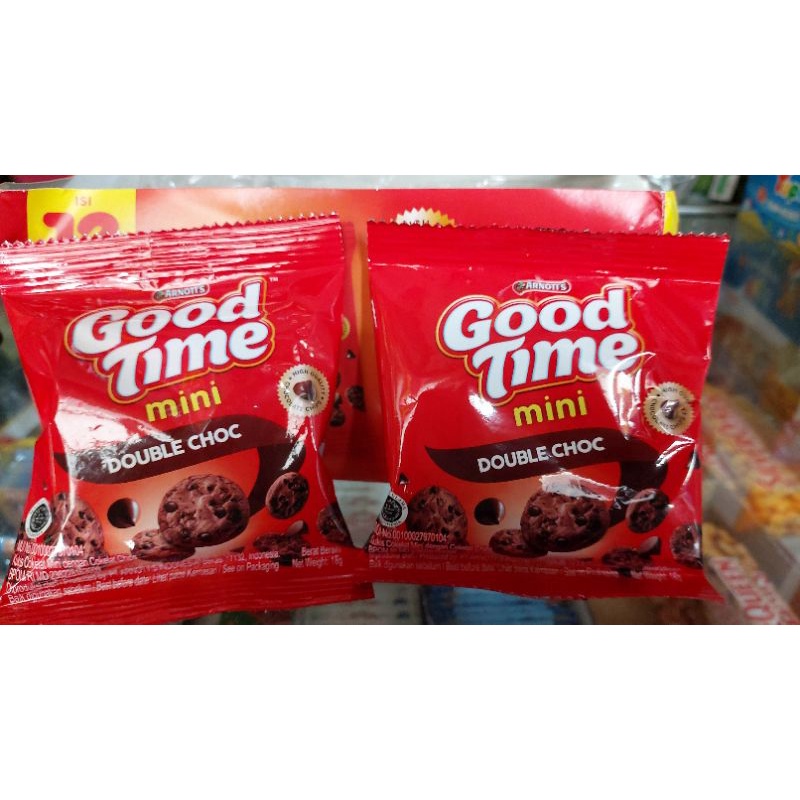 Jual Mini Good Time Coklat 18gr (harga perpc) | Shopee Indonesia