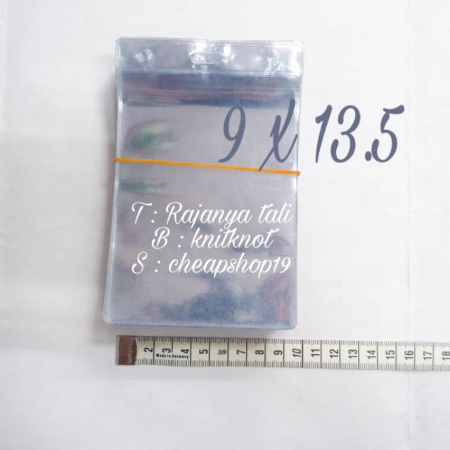 Jual Plastik name tag plastik id card idcard nametag plastik panita ...