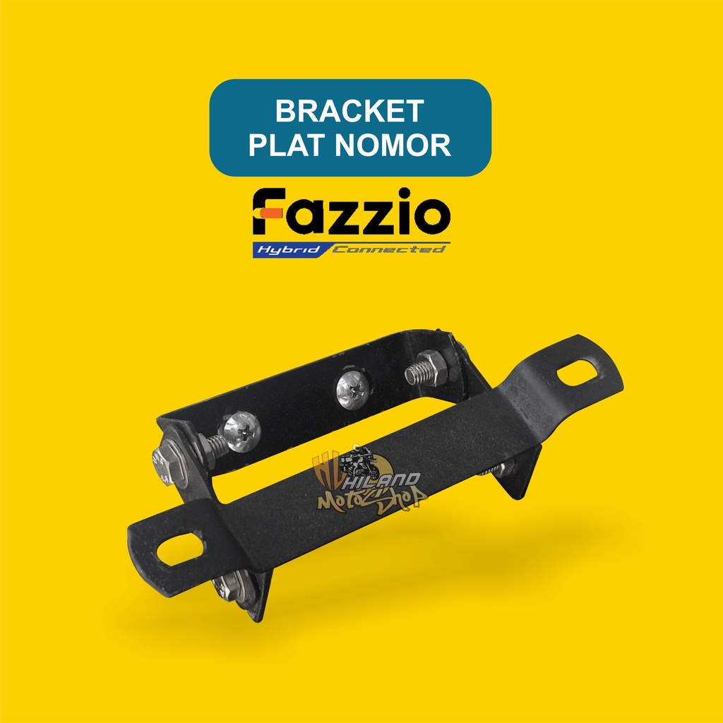 Jual Rak Depan Fazzio Front Rack Fazzio silver black Chrome | Shopee ...