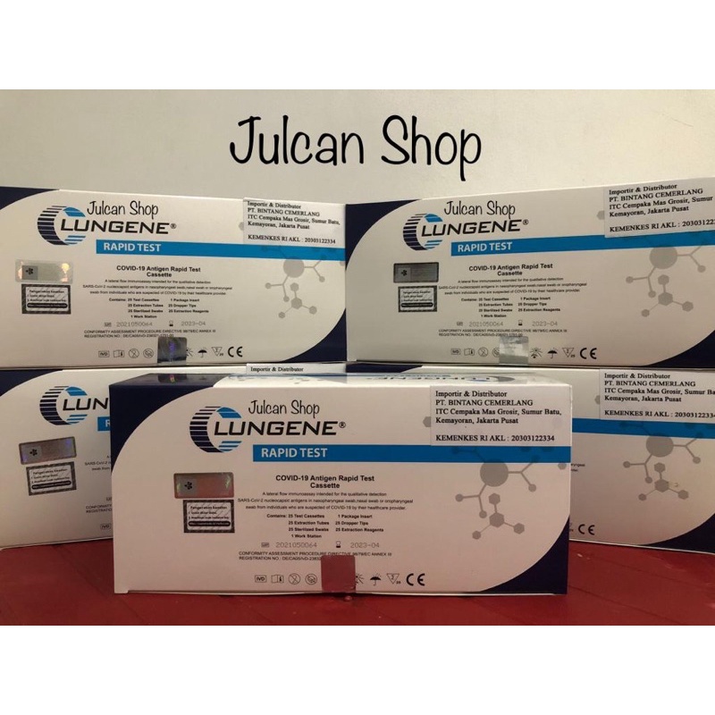 Jual Lungene Biru (Rapid Test Swab Antigen) | Shopee Indonesia