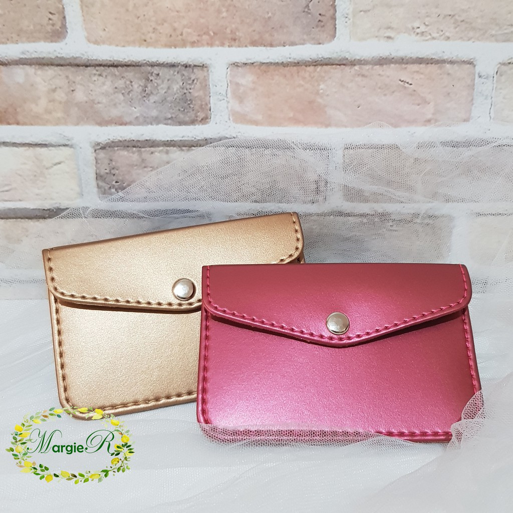 Jual Dompet Mini / Dompet Koin / Dompet Emas Bahan Kulit Sintetis ...