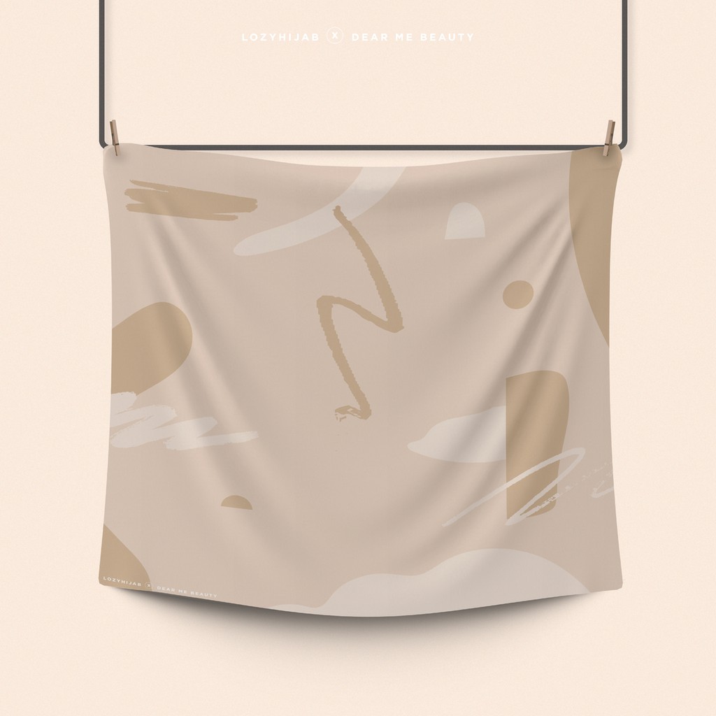 Jual Lozy Hijab - Lozy x Dear Me Exclusive Pattern ( Hijab Segiempat Motif Jilbab Motif Premium ...