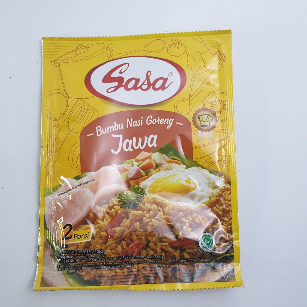Jual Sasa bumbu nasi goreng jawa 20 gr | Shopee Indonesia