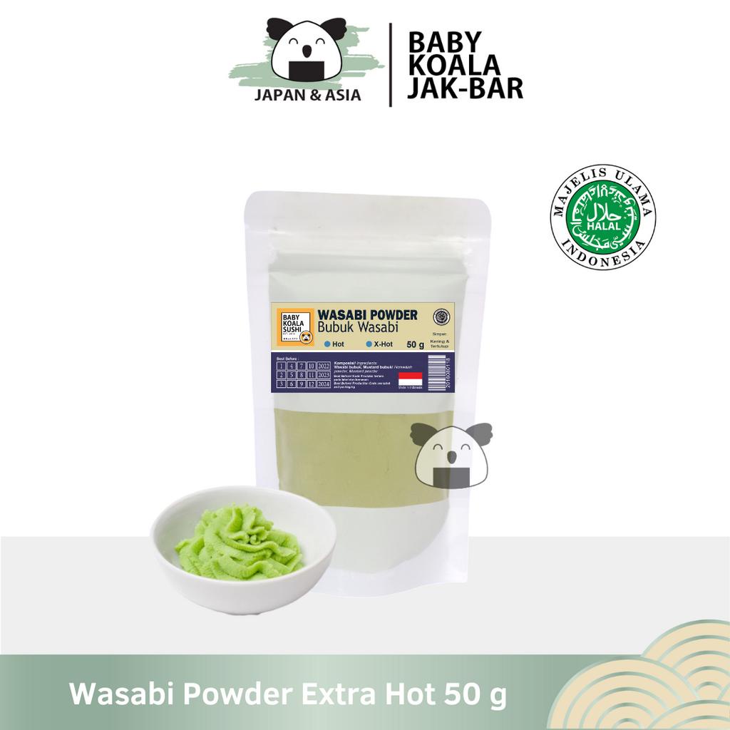 Jual WASABI Powder EXTRA HOT 50g Halal │ Pasta Wasabi Bubuk Import ...