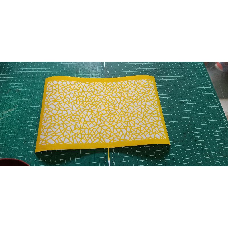 Jual stencil mal airbrush motif pecahan kaca | Shopee Indonesia