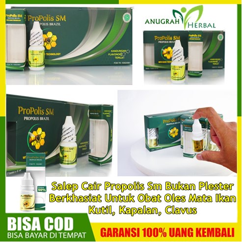 Jual Salep Cair Propolis Sm Bukan Plester Berkhasiat Untuk Obat Oles ...