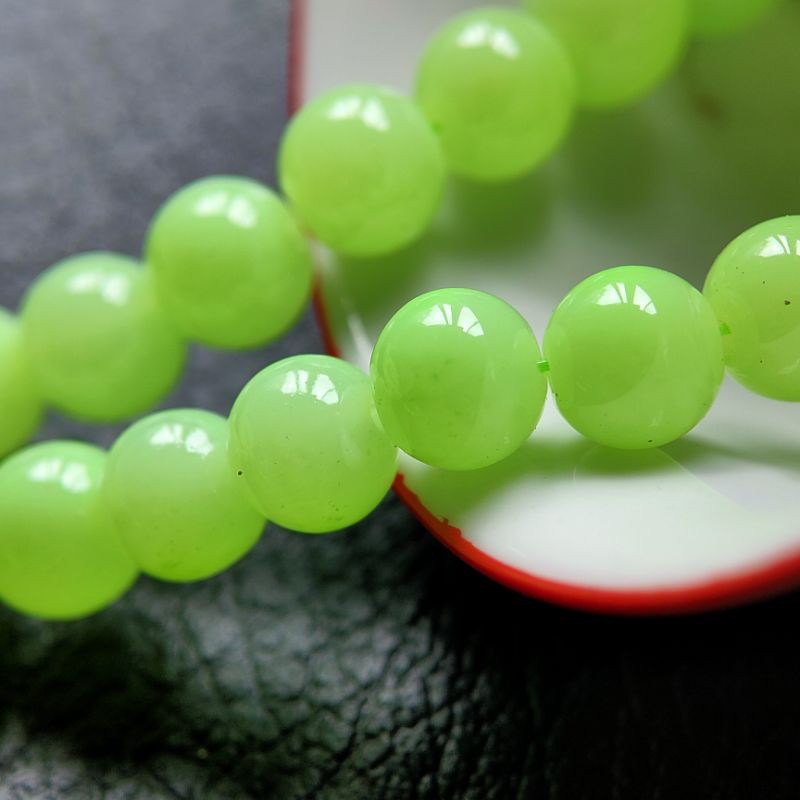 Jual 52 butir manik 8mm Mutsin untuk meronce merangkai gelang kalung ...