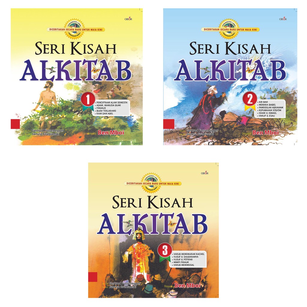 Jual Buku Cerita Anak Seri Kisah Alkitab Rohani Bergambar Cerita Rohani ...