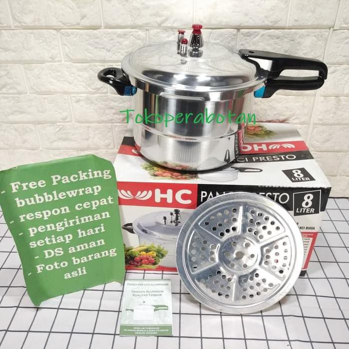 Jual Wr- Panci Presto Hc 8 Ltr / Presto Hc 8 Liter - Sesuai Gambar | Shopee Indonesia