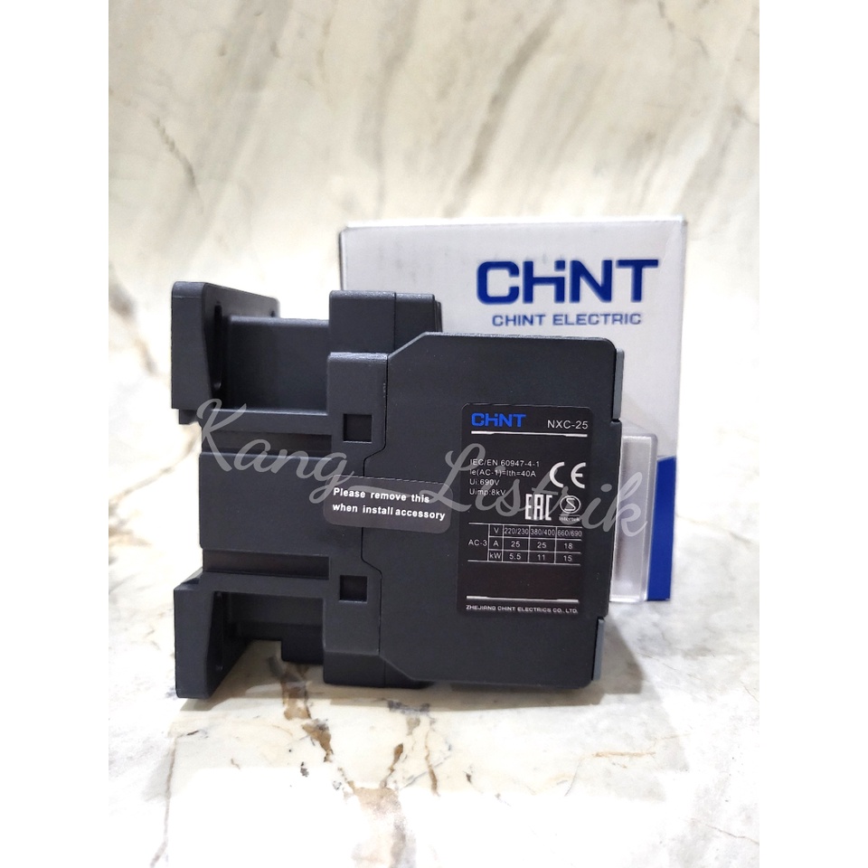Jual Kontaktor CHINT NXC25 Magnetic Contactor CHINT NXC-25 220V | Shopee Indonesia