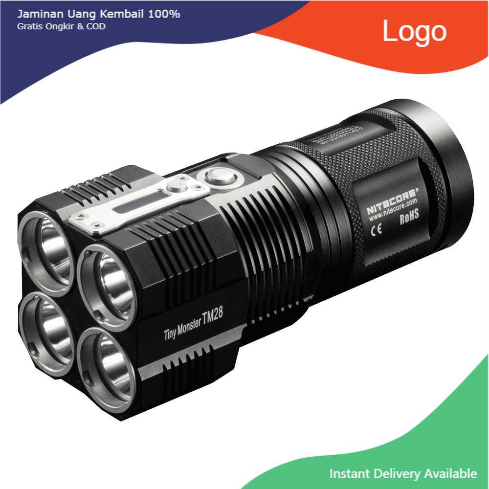 Jual NITECORE TM28 Senter LED CREE XHP35 HI 6000 Lumens | Shopee Indonesia