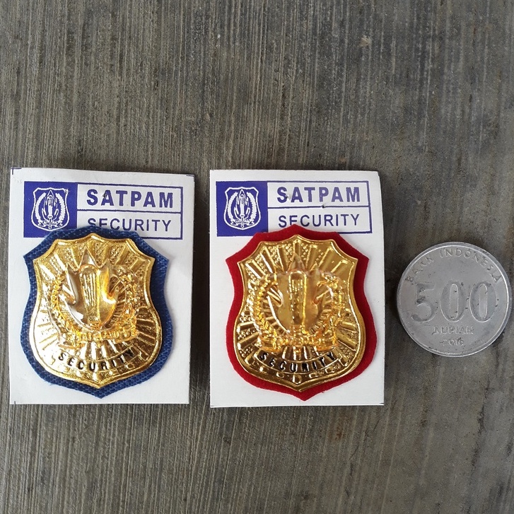 Jual Lencana Pin Wing Aksesoris Atribut Satpam Security | Shopee Indonesia