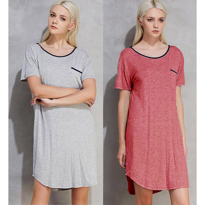 Jual Daster Tidur Kaos Polos Oversize Wanita Ready Big Size Texture ...