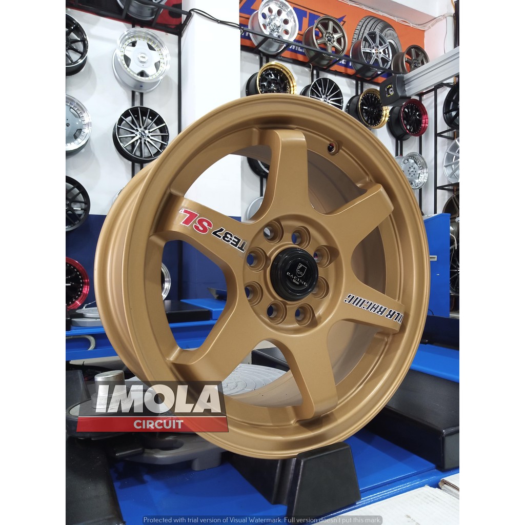 Jual Velg mobil racing R15 HSR TL MS 634 Ring 15 Pcd 4x100 & 4x114,3 Lebar 7 untuk Brio Agya ...