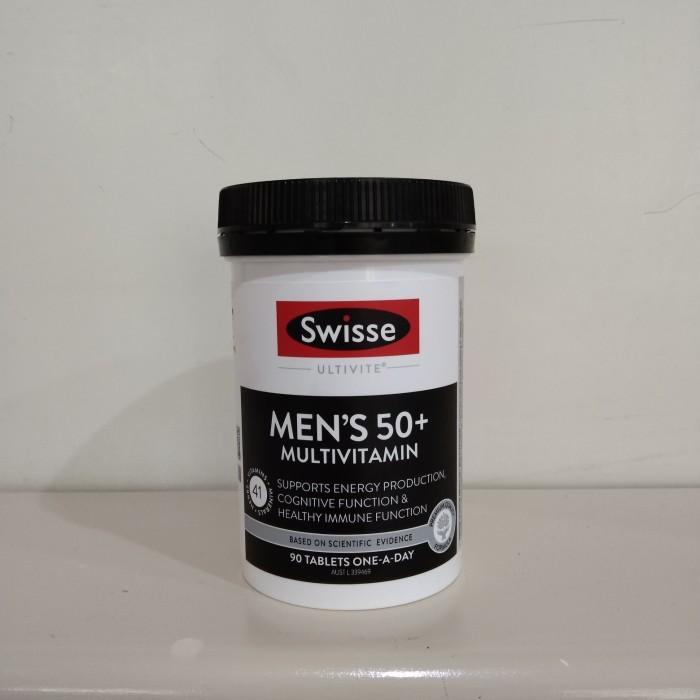 Jual Swisse Ultivite Men's 50+ Multivitamin 90 Tablets | Shopee Indonesia