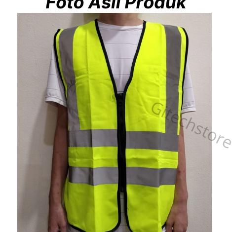 Jual Rompi Safety Polyster Safety Vest Rompi Reflektif Rompi Proyek ...