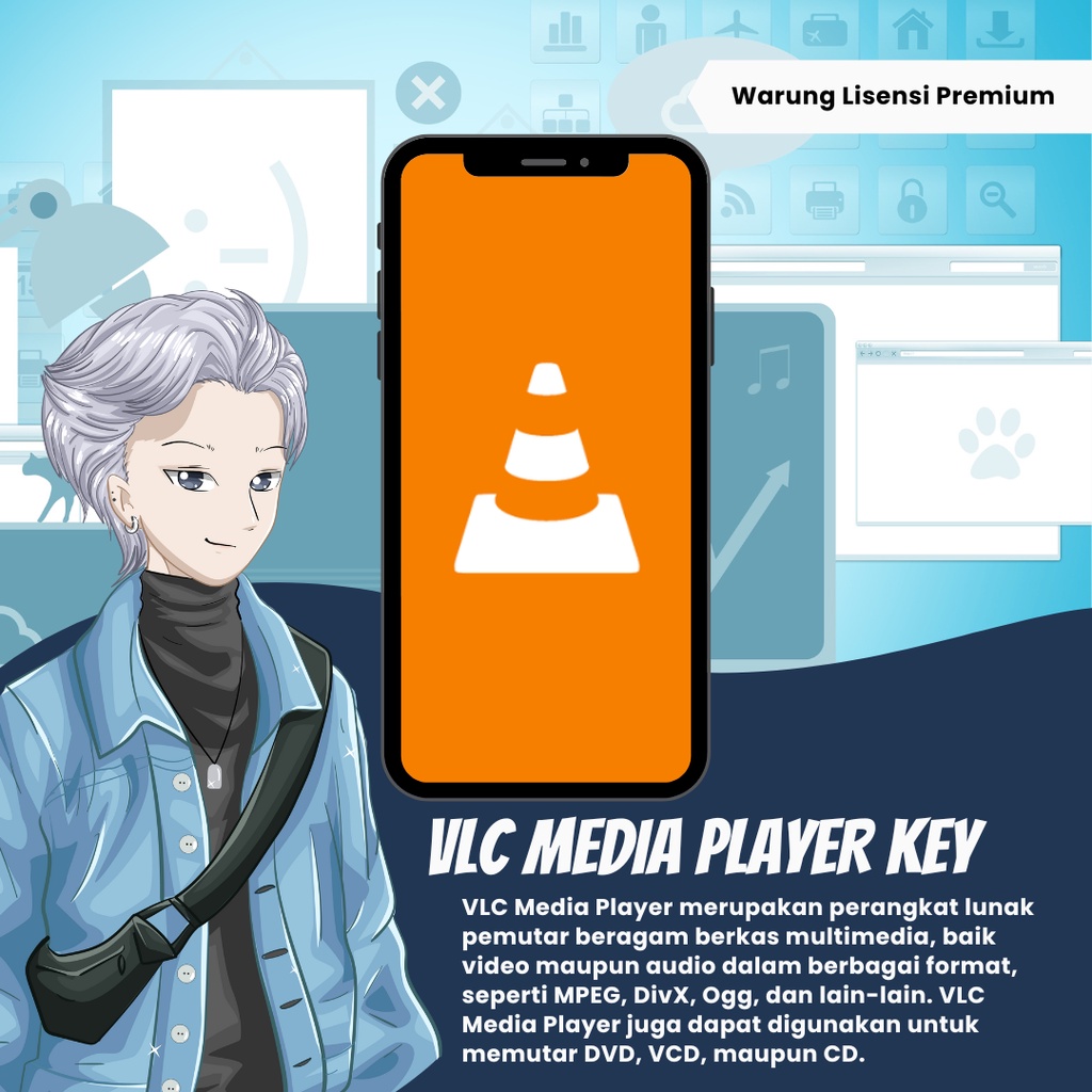 Jual Lisensi Kode VLC Media Player ( Software ) | Shopee Indonesia