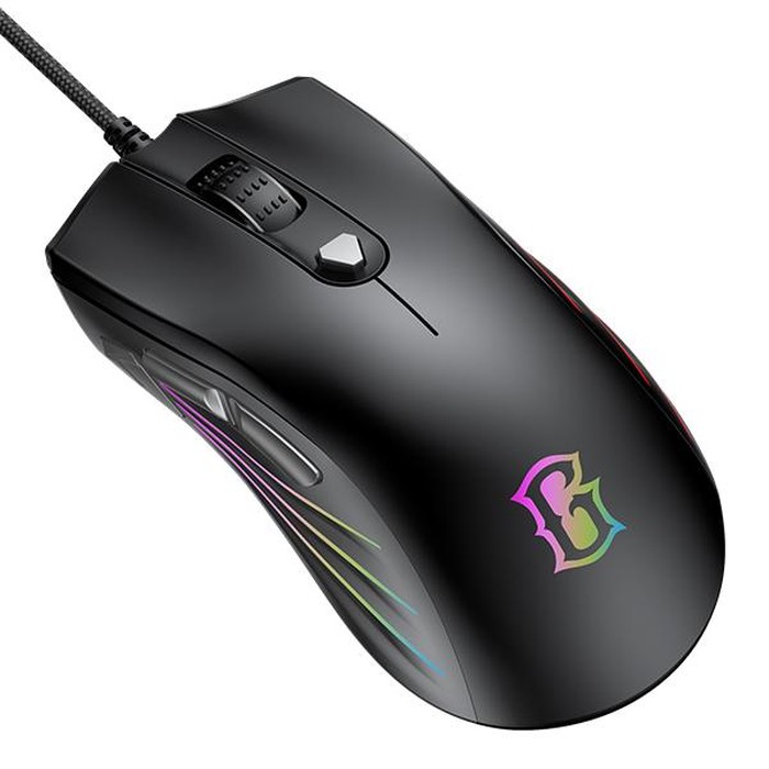 Jual MOUSE GAMEN GM1500 RGB 6 KINDS MODE GAMING MOUSE 6400 DPI | Shopee ...