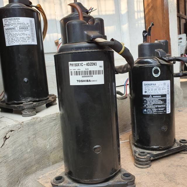 Jual Kompresor ac split SHARP thailand bekas Original bawaan | Shopee ...