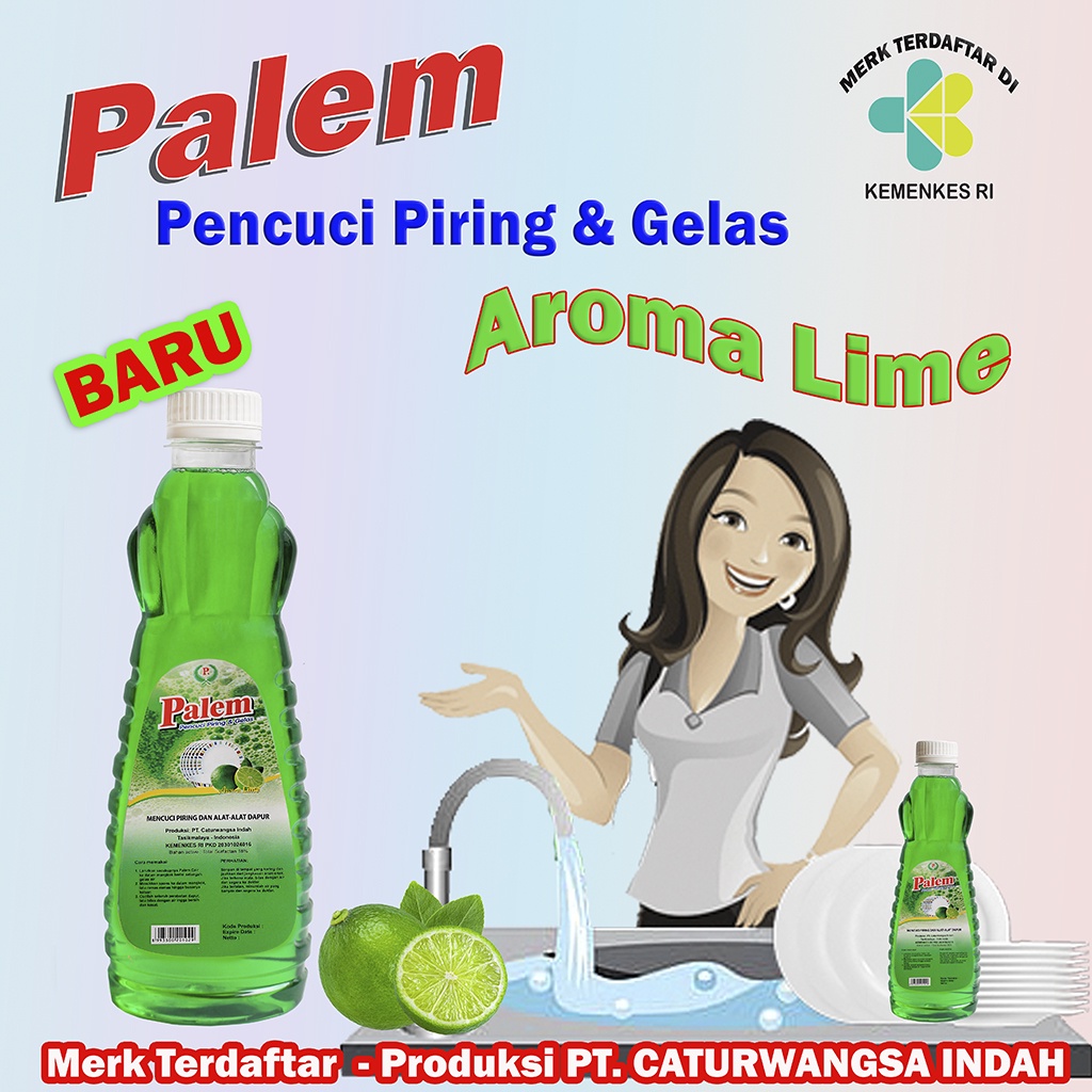 Jual Plm_tsk-Sabun Cuci Piring Palem kemasan Botol Cantik | Shopee ...
