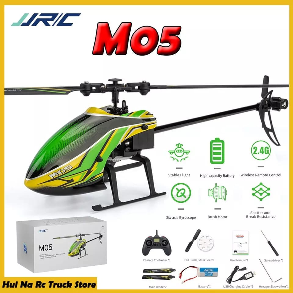 Jual JJRC M05 RC Helikopter 2.4G 6-Axis Gyro 4CH Mainan Anak RC ...