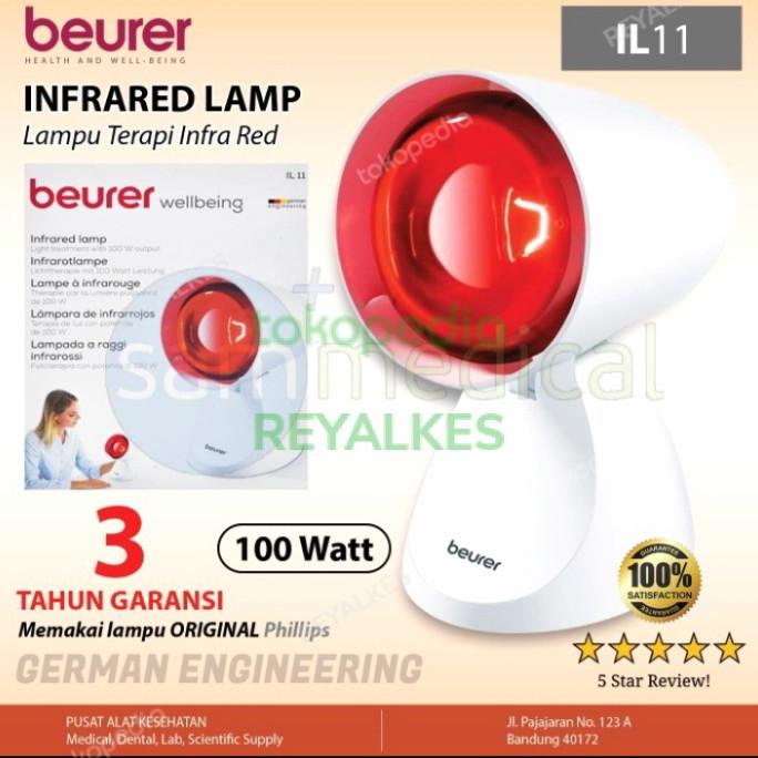 Jual Beurer IL11-IL-11 Lampu Terapi Infrared Infra merah 100 Watt ...