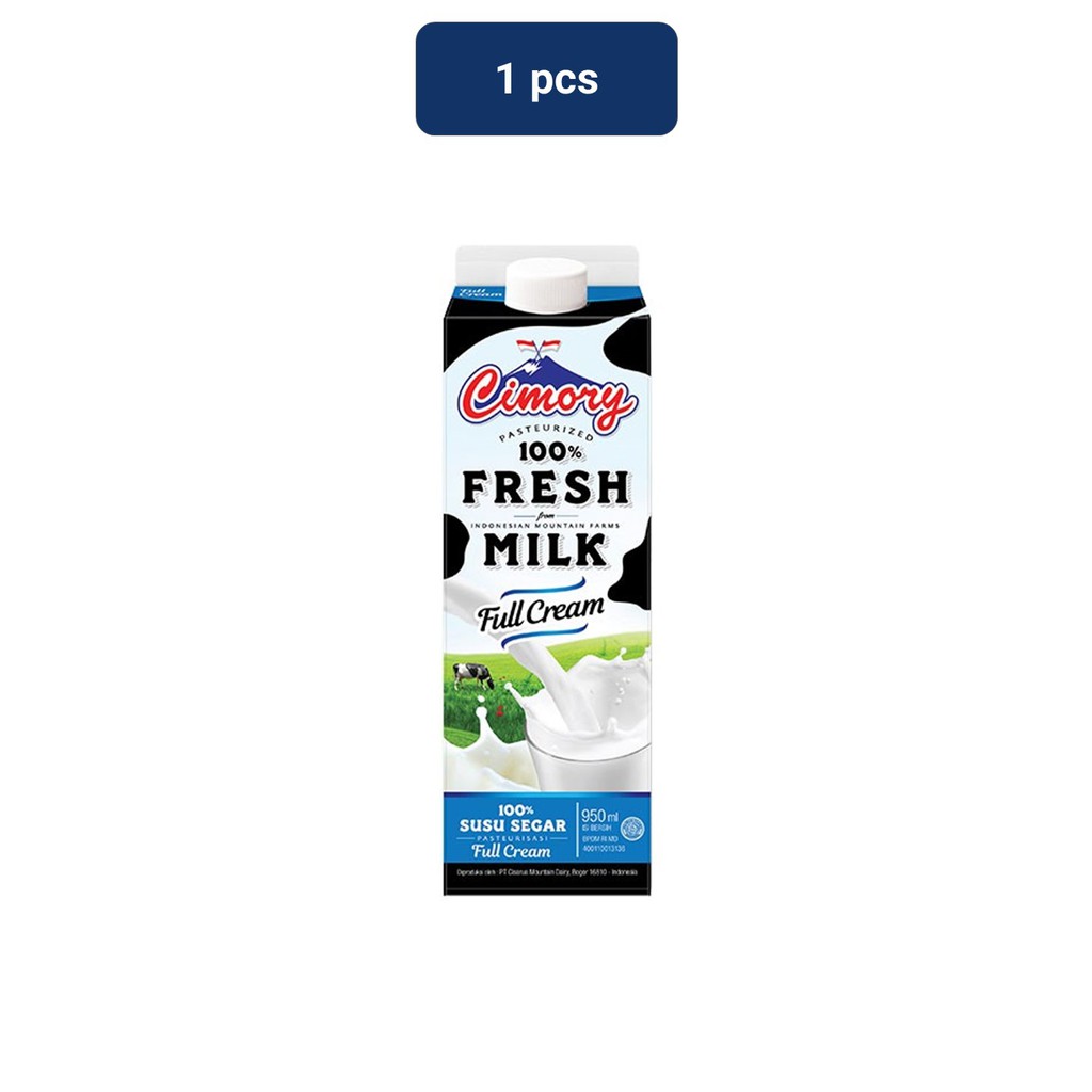 Jual Cimory Fresh Milk Plain 950 ml | Shopee Indonesia