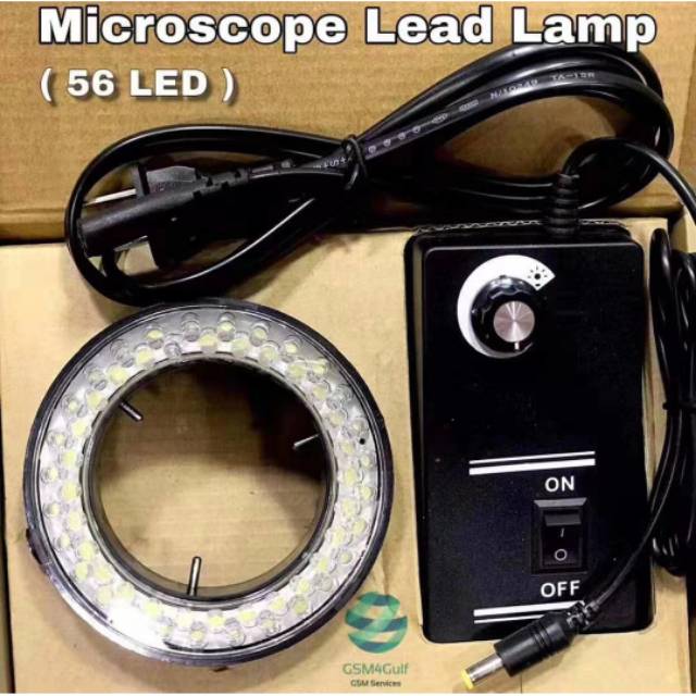 Jual LAMPU LED MICROSCOPE 56LED WHITE | Shopee Indonesia