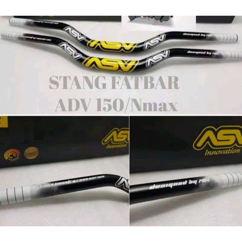 Jual STANG FATBAR HONDA ADV 150 MERK ASV / STANG HONDA ADV 150 ...