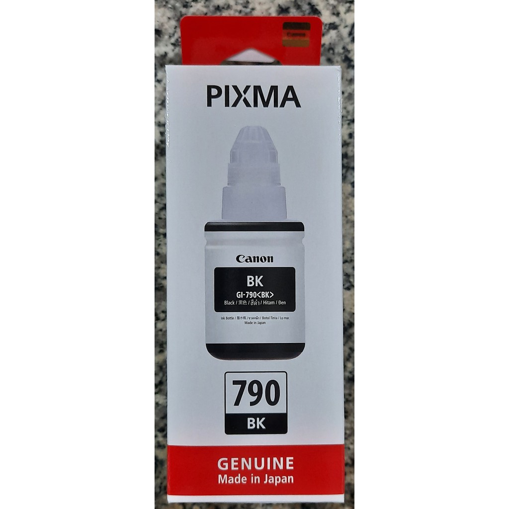 Jual Tinta Canon GI790 Black GI 790 Black - Original Datascrip - Tinta ...