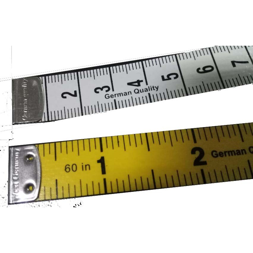 Jual Meteran GERMAN yellow white cm inch 15mm 35202 satuan pcs | Shopee ...