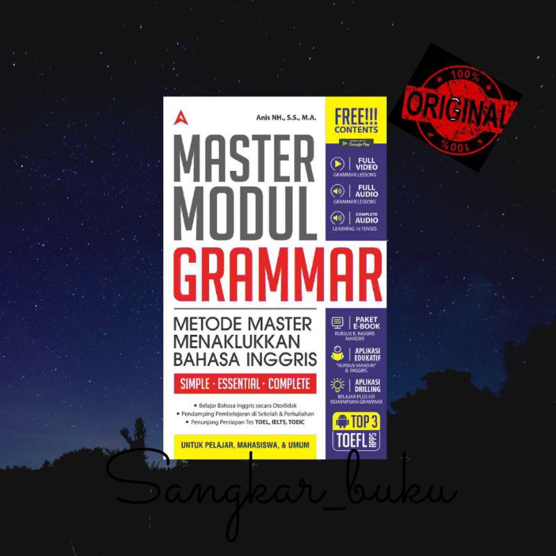 Jual BUKU MASTER MODUL GRAMMAR Andaliman books | Shopee Indonesia