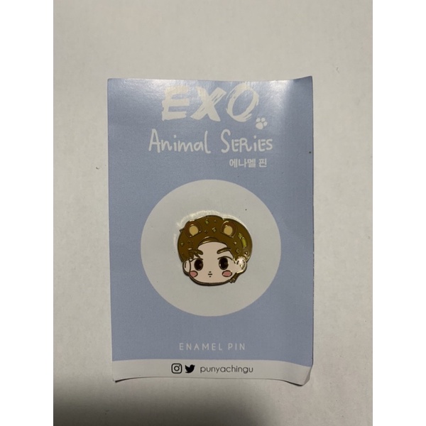 Jual ENAMEL PIN KAI EXO BY @PUNYACHINGU | Shopee Indonesia