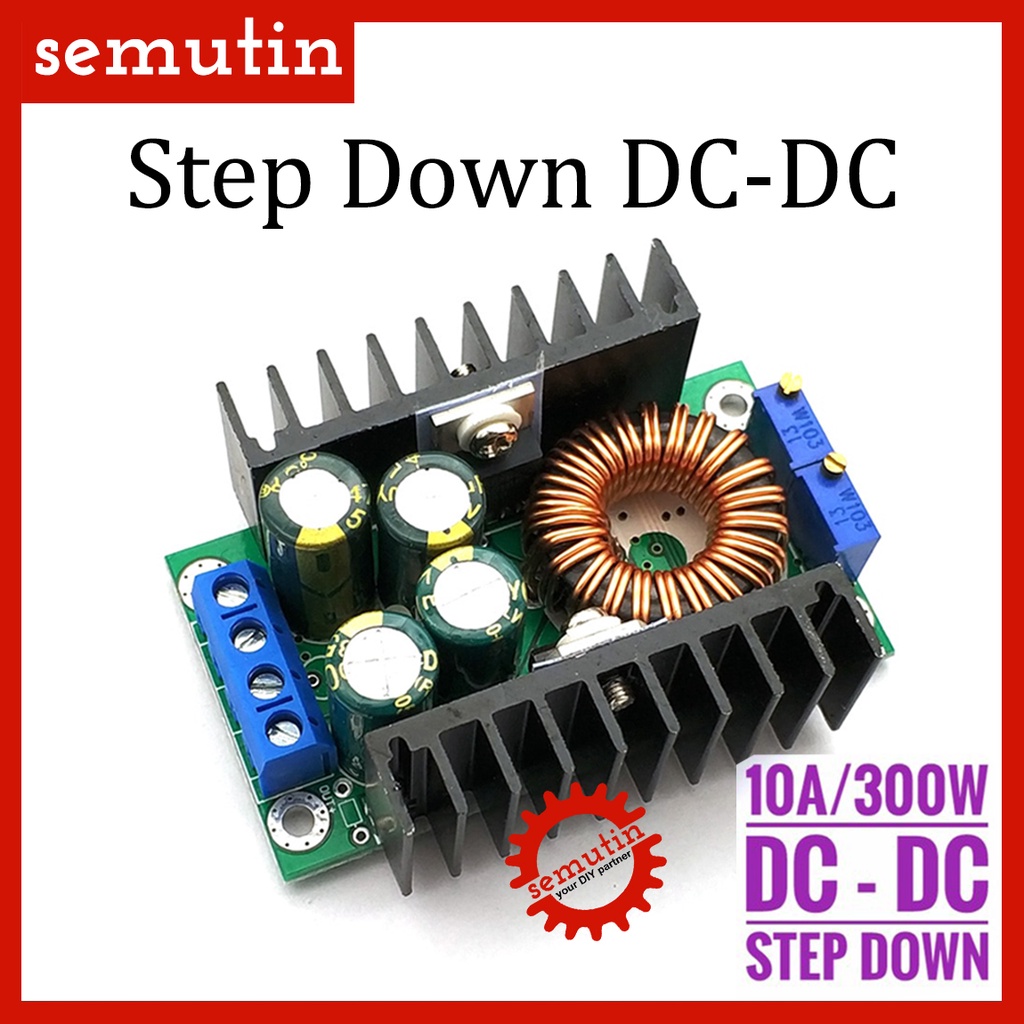 Jual Step Down DC-DC 10A 300W CC CV / Module Stepdown Power Supply 0.8 ...