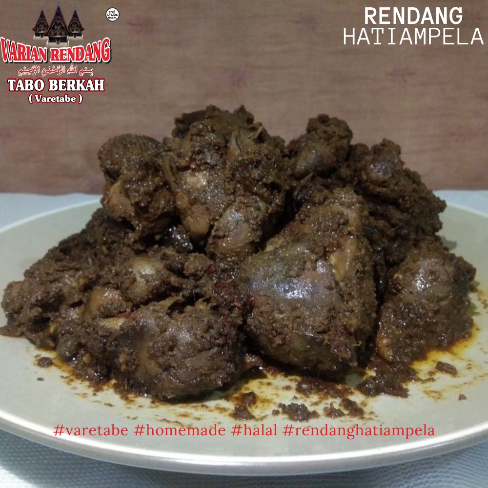 Jual Rendang Hati Ampela - VARETABE 250 gr | Shopee Indonesia