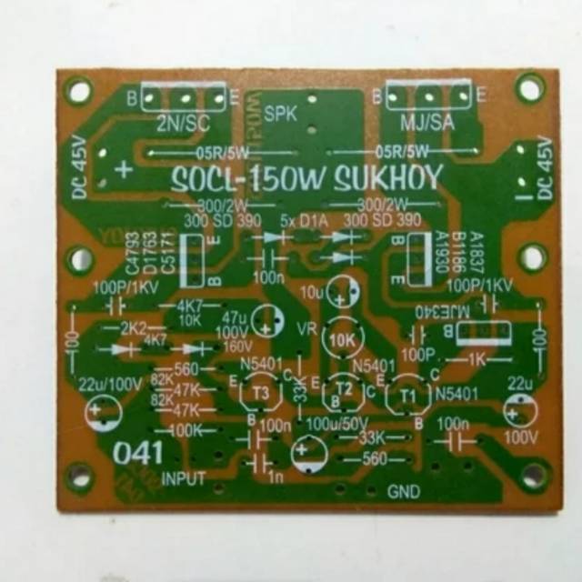 Jual PCB Power Amplifier SOCL 504 | Shopee Indonesia