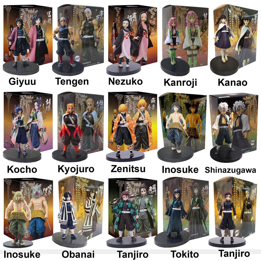 Jual action figure koleksi demon slayer 65 KNY zenitsu kamado tanjrio ...