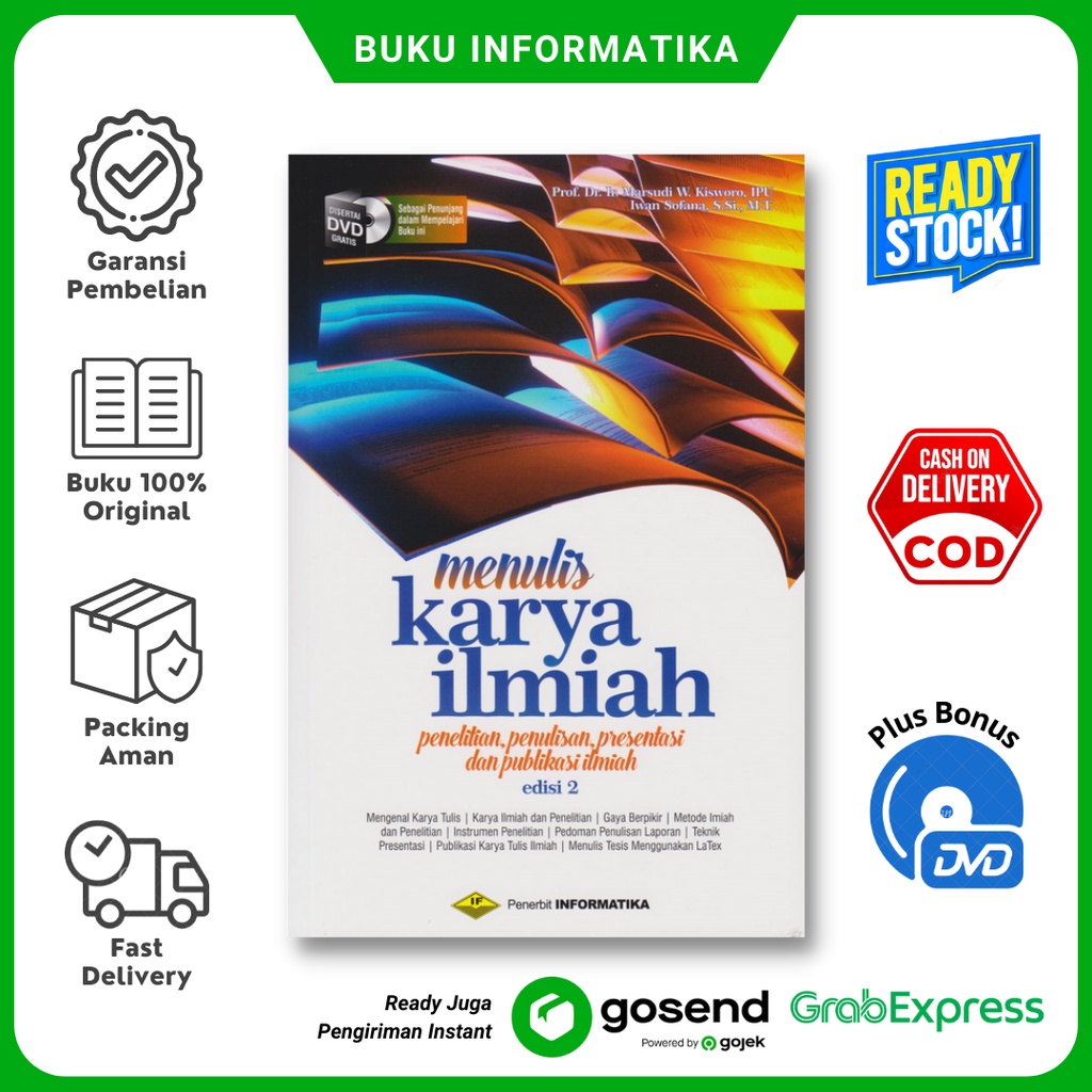 Jual Buku Menulis Karya Ilmiah (Penelitian, Penulisan, Presentasi Dan ...