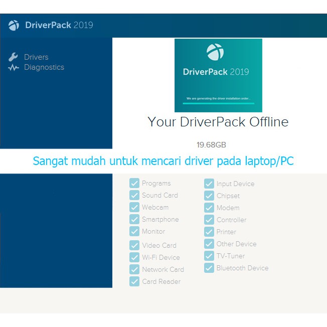 Jual DriverPack Solutions Full Offline Setup | Shopee Indonesia