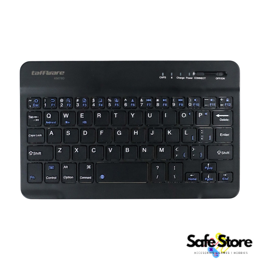 Jual SAFE Taffware Keyboard Wireless Bluetooth Keyboard Rechargeable ...