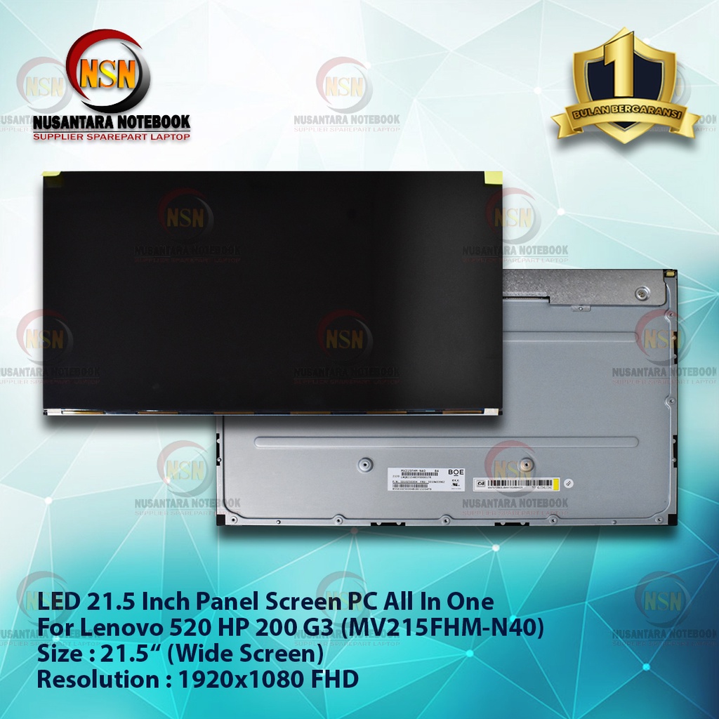 Jual LCD LED Panel Screen PC All In One 21.5 Inch AIO Lenovo LM215WF9 | Shopee Indonesia
