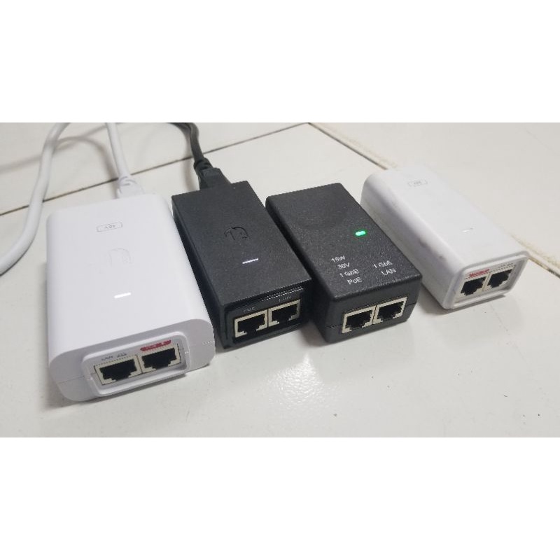 Jual Ubiquity POE Gigabit adaptor 24V 0.5A | Shopee Indonesia